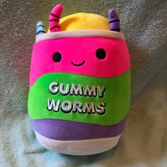 Squishmallows | Toys | 32 Squishmallows 8 Silver The Gummy Worms | Poshmark